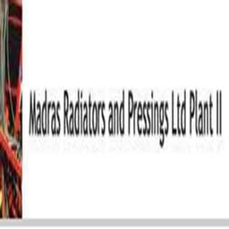 Madras Radiators and Pressings - Crunchbase Company Profile & Funding