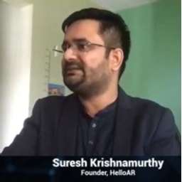 Suresh Krishnamurthy - Founder @ HelloAR - Crunchbase Person Profile
