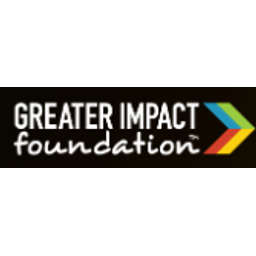 Greater Impact Foundation - Crunchbase Company Profile & Funding