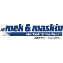 Mek & Maskin Groundcare Machines - Tech Details